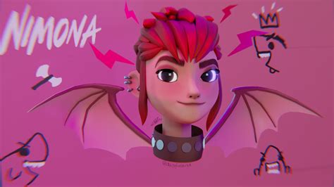 Artstation Nimona 3d Model