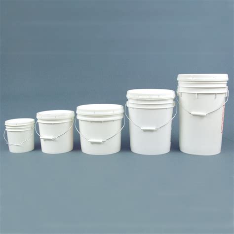 1 Gallon Storage Pail For Preserved Specimens With Lid