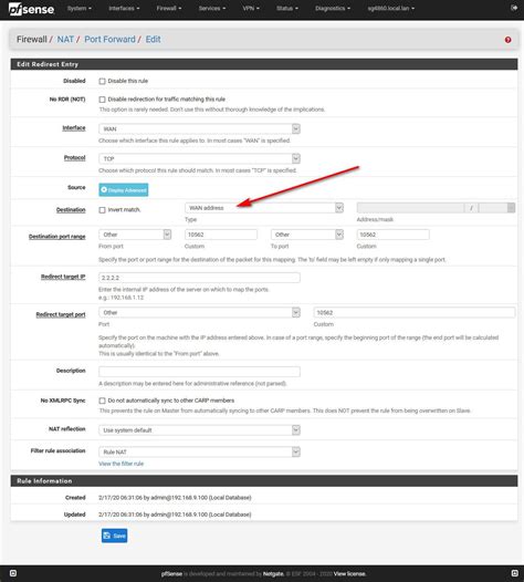 Redirect Incoming Data To From An External Ip To Another External Ip Address Destination