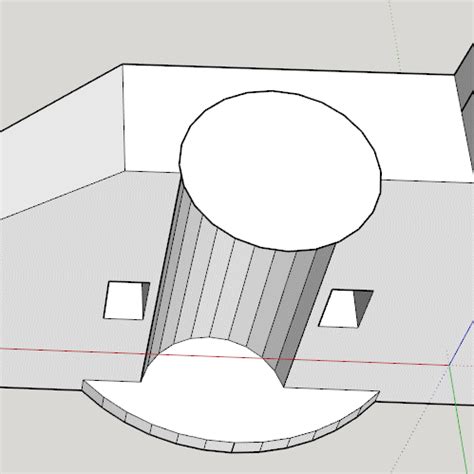 Need Help Trying To Make A Hole Bigger SketchUp SketchUp Community