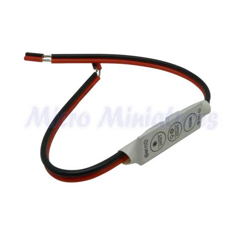 Mini Single Colour Controller For 3528 And 5050 LED Strip Micro Miniatures