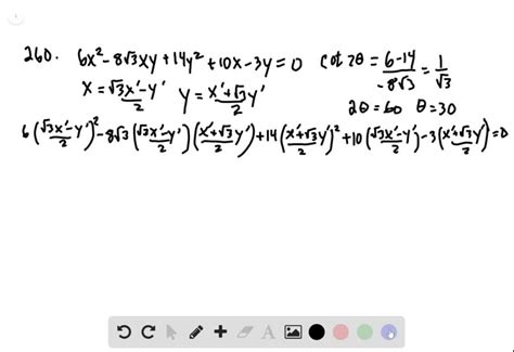 ⏩solved Determine The Angle Of Rotation In Order To Eliminate The Xy… Numerade