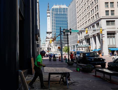 Indianapolis Protests Photos Of Damage After Second Night Of Violence