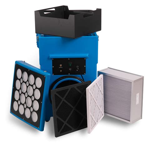 2 5amp 1000cfm Hepa Filter Air Scrubber Etl Hepa Panel Filter