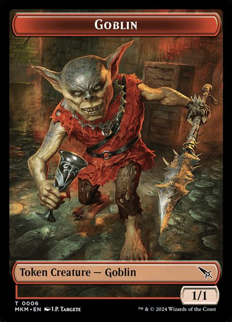 Goblin Token Magic The Gathering Mtg Cards