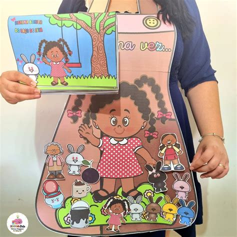 Kit HistÓria Menina Bonita Do LaÇo De Fita