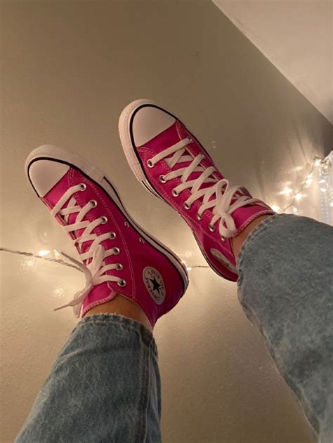 Pink Converse Aesthetic Pink Converse Outfits Pink Converse Pink