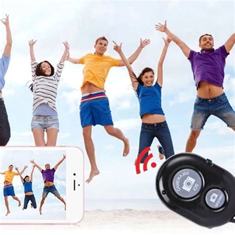 Wiereless Phone Self Timer Shutter Button For Ios Grandado
