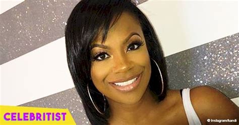 Kandi Burruss Flaunts Curvy Body In Black Lingerie Sheer Skirt Amid Pregnancy Rumors