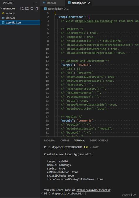 Typescript环境搭建及ts文件调试方法ts调试 Csdn博客