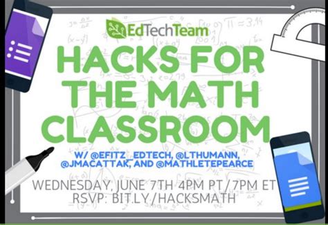 Hack The Math Classroom Lance Ogata Aka Geoman