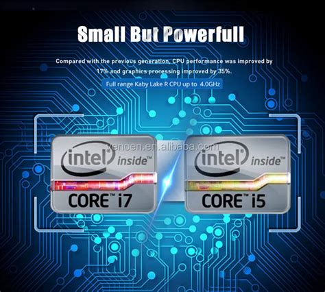 Intel Nuc 8th Gen Core I5 8250u I7 8550u Aluminum Case Barebone System