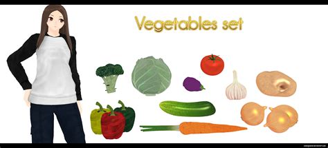 Vegetables Set By Kaahgomedl On Deviantart
