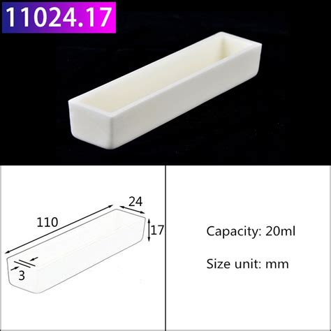99 Al2o3 High Purity Square Alumina Ceramic Boat Corundum Crucible Sintered Crucible High