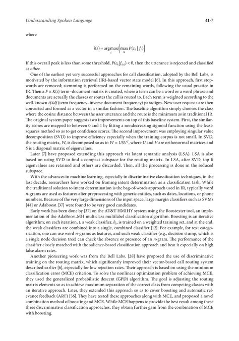 Computing Handbook Cse Understanding Spoken Language Where I S P C F I C K I K