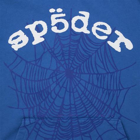 Buy Sp5der Legacy Hoodie Blue M01ss001w2bw Goat