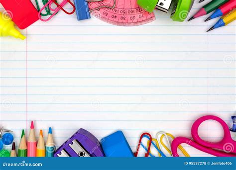 Colorful School Borders