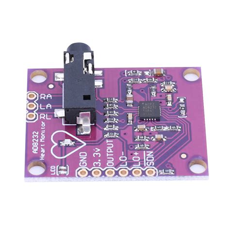 Ad8232 Ecg Measurement Heart Pulse Ecg Monitor Sensor Module For