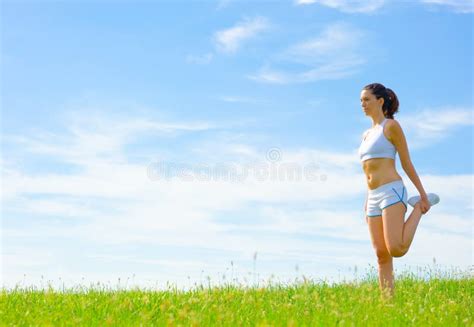 Mature Woman Athlete Stock Image Image Of Health Jogger 10783909