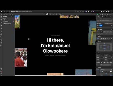 emmanuel olowookere on linkedin webflow webdesign webdevelopment