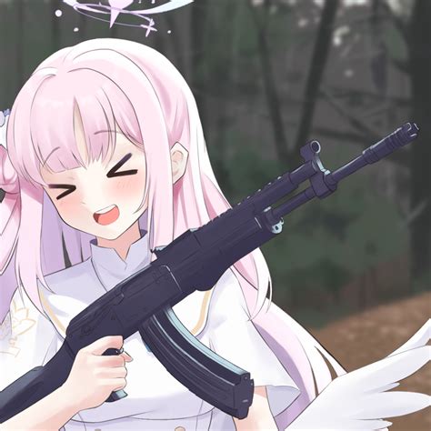 Mika And Sam Hyde Blue Archive Drawn By Zizpandora707 Danbooru