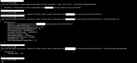 Manage Aws Sqs Queues Using Aws Cli