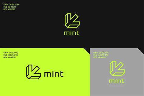 Mint Brand Identity And Logo Design Behance