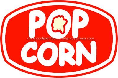Popcorn Label Template