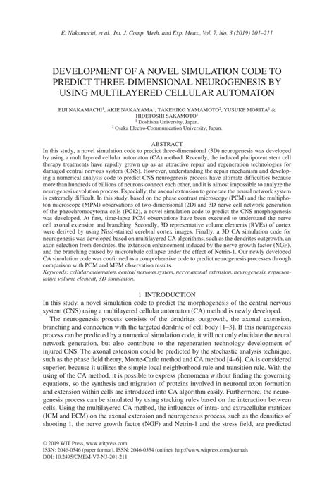 Pdf Development Of A Novel Simulation Code To Predict Three