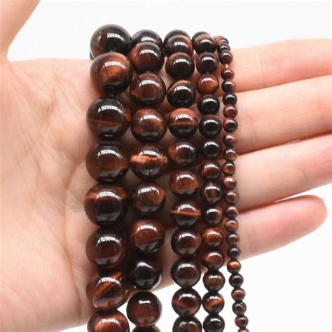 Red Tiger Eye Beads A Grade 4mm 6mm 8mm 10mm 12mm Round Natural