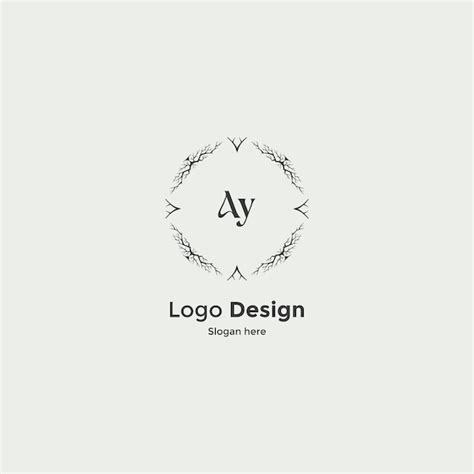 Premium Vector Ay Logo Design Vector Image