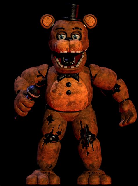 The Freddy Files Freddy Full Body By Fnaf3dart On Deviantart