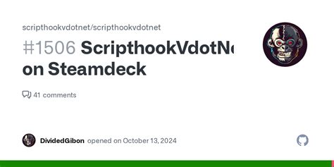Scripthookvdotnet On Steamdeck · Issue 1506 · Scripthookvdotnetscripthookvdotnet · Github