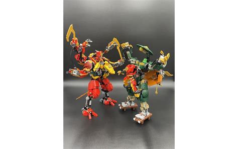 Lego Moc Kais Elemental Climber Mech Combo By Ztbricks Rebrickable