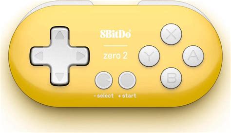 8bitdo zero 2 mini controller yellow 80eh