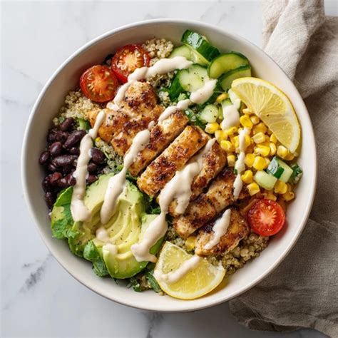 Perfect Chicken Quinoa Bowl Recipe Ready In 30 Minutes
