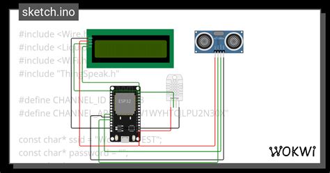 Sensor Suhu Esp32 Copy Wokwi Esp32 Stm32 Arduino Simulator