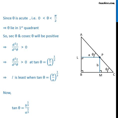Misc 12 A Point On Hypotenuse Is At Distance A And B From