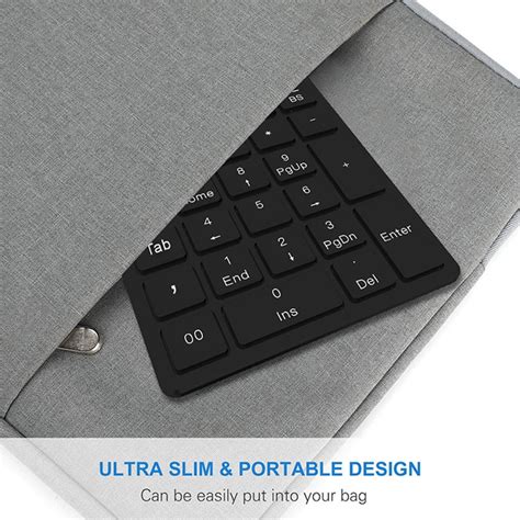 27 Keys Bluetooth Wireless Numeric Keypad Mini Num Grandado
