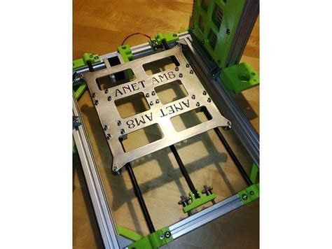 AM Metal Frame For Anet A Version CZ EU By Maxinoha Metal Frame Frame Metal