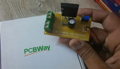 Audio Amplifier Circuit Using 2sc5200 Power Transistor