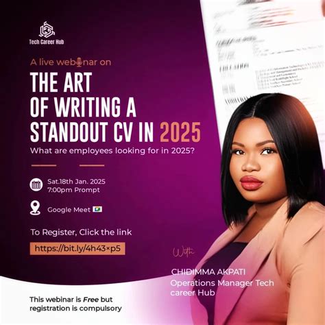 Chidinma Akpati On Linkedin Techcareerhub Cvtips2025 Careersuccess