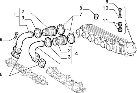 1025503 Intake Manifold Alfaromeo 156 Benzina 1997 2002 Fiat Eper Online Spare Parts