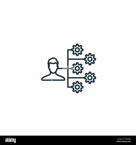 Multitasking Outline Icon Monochrome Simple Sign From Productivity Collection Multitasking