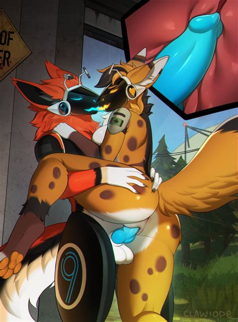 Rule 34 Absurd Res Anthro Ass Balls Blue Penis Blush Blush Lines