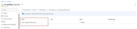 enable azure key vault for airflow azure data factory microsoft learn