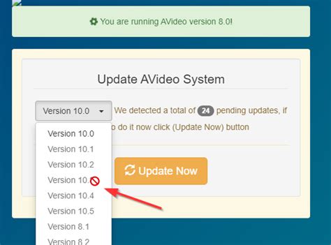 Update From V80 To 100 Is Failing Think Thers A Bug · Issue 4708 · Wwbnavideo · Github