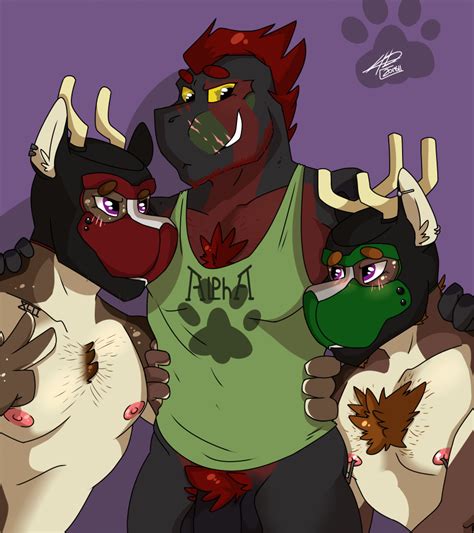 Rule 34 2018 Anthro Cervine Clothing Dinosaur Father Father And Son