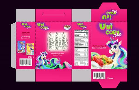 Packaging Design And Brand Character For Cereal Box Behance