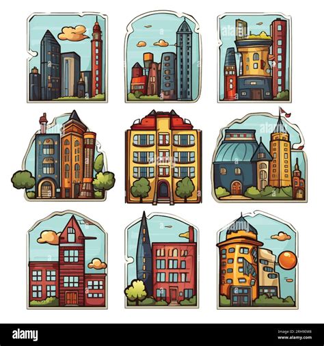 Striking Building Design Stock Vector Images Alamy